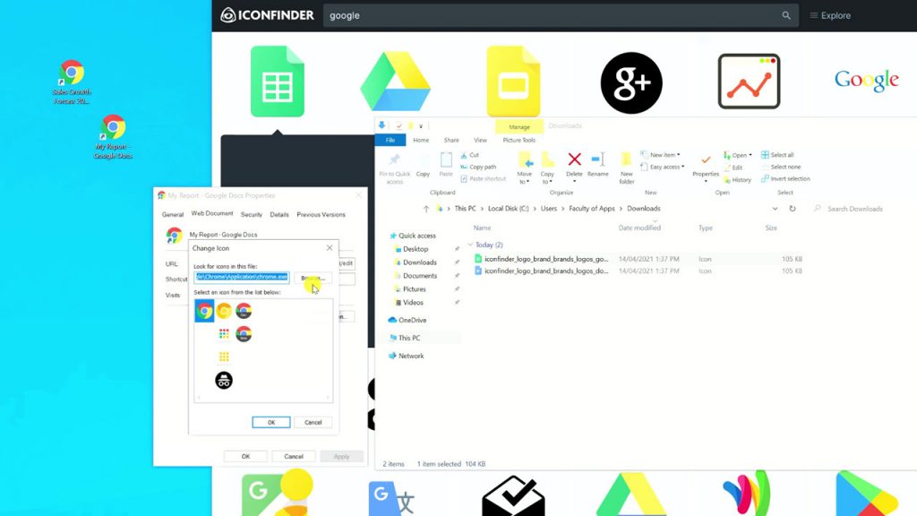 Create a Desktop Shortcut for Google Docs on PC / Mac
