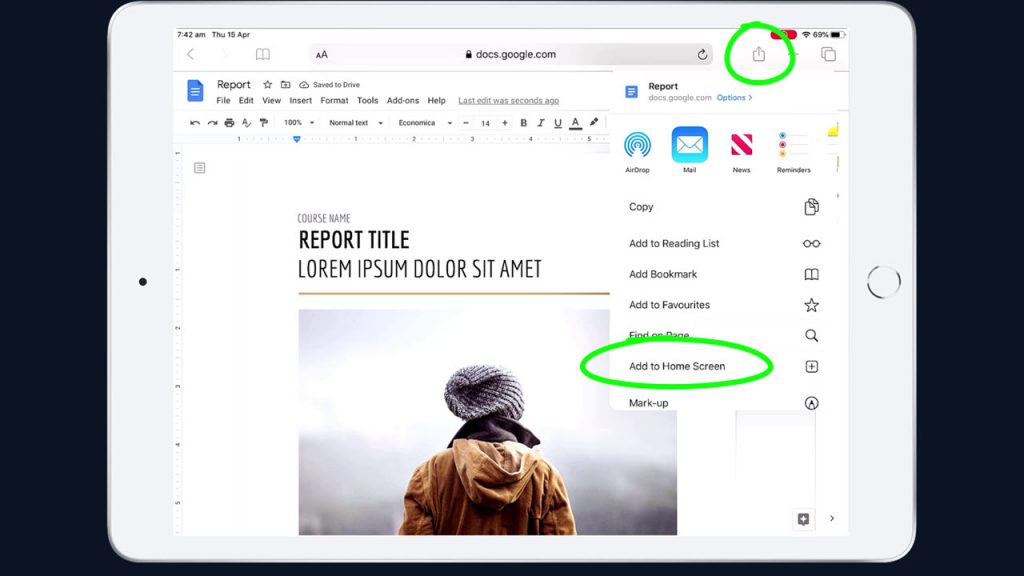 Create a Desktop Shortcut for Google Docs on PC / Mac